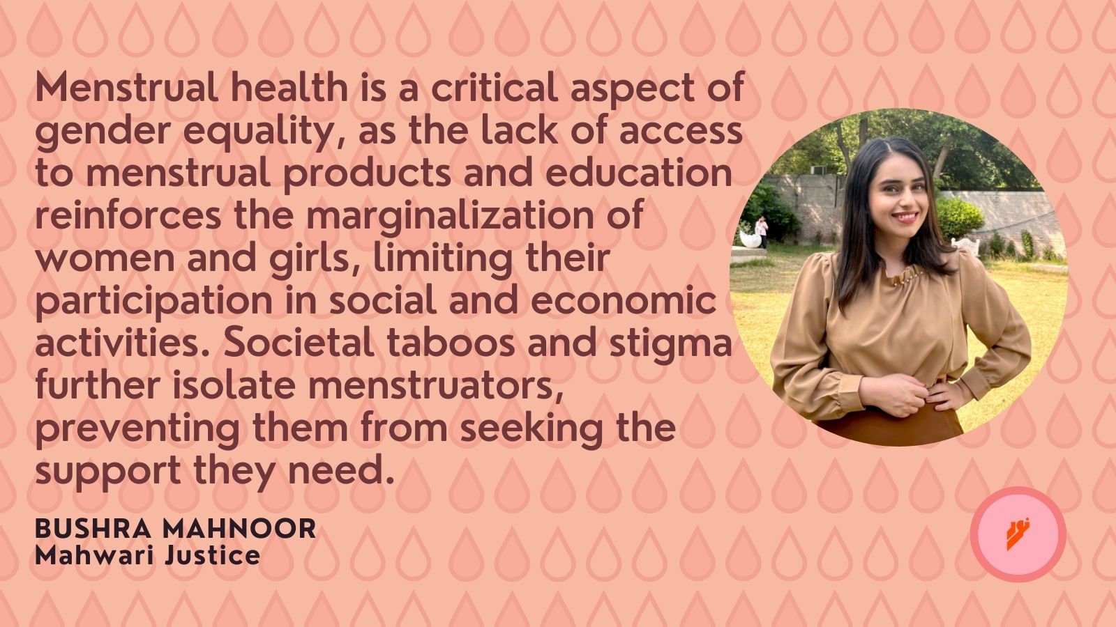 FIGHTING CENSORSHIP & PERIOD POVERTY IN PAKISTAN: BUSHRA MAHNOOR IN ...